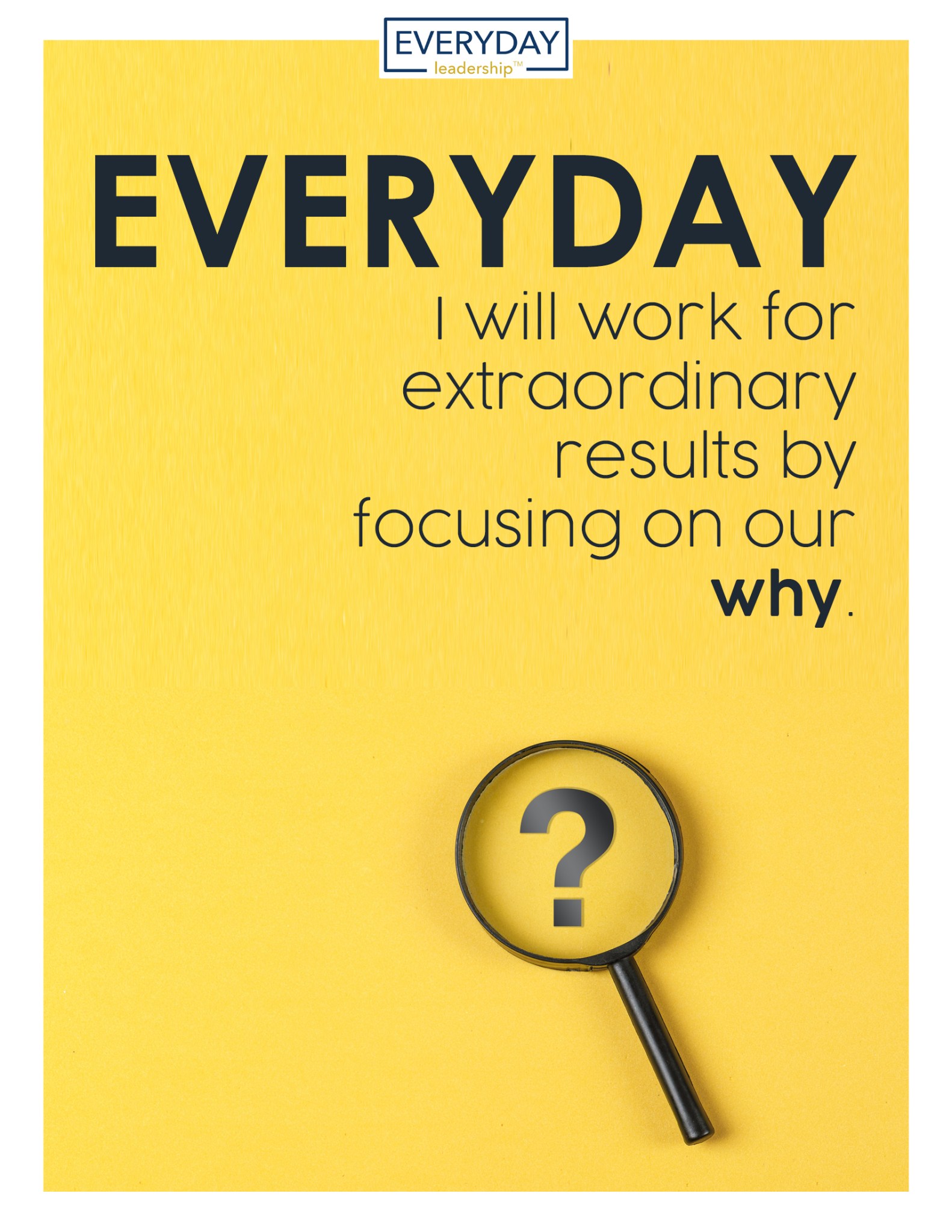 Commitment 7 – Everyday Leadership